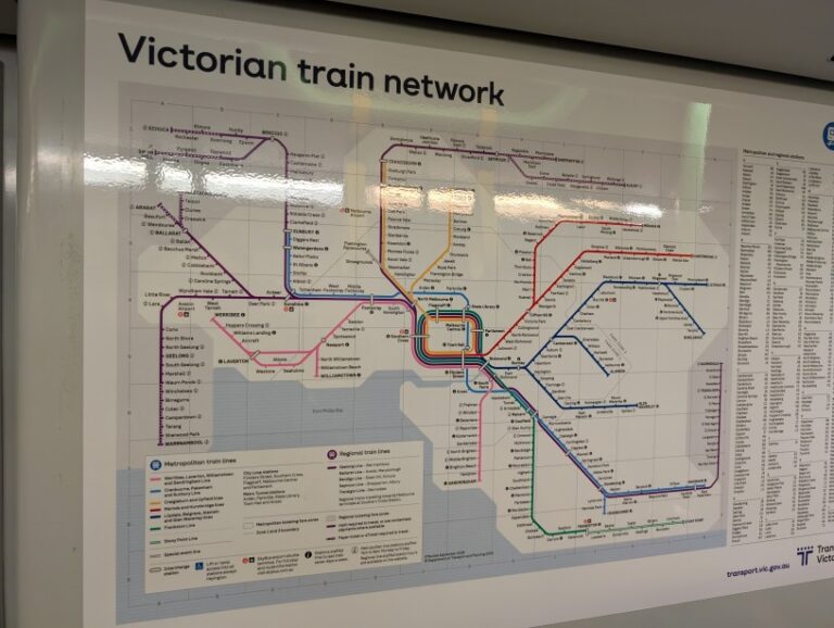 A new Victorian rail network map for September 2026 | Philip Mallis